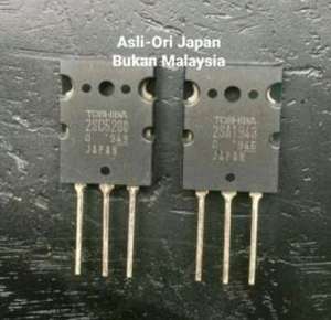Power Amplifier Transistor Sanken, TIP Toshiba, dan Jengkolan, Lebih ...