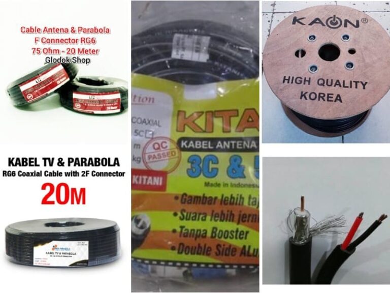 Pengertian Kabel Koaksial, Jenis dan Fungsinya